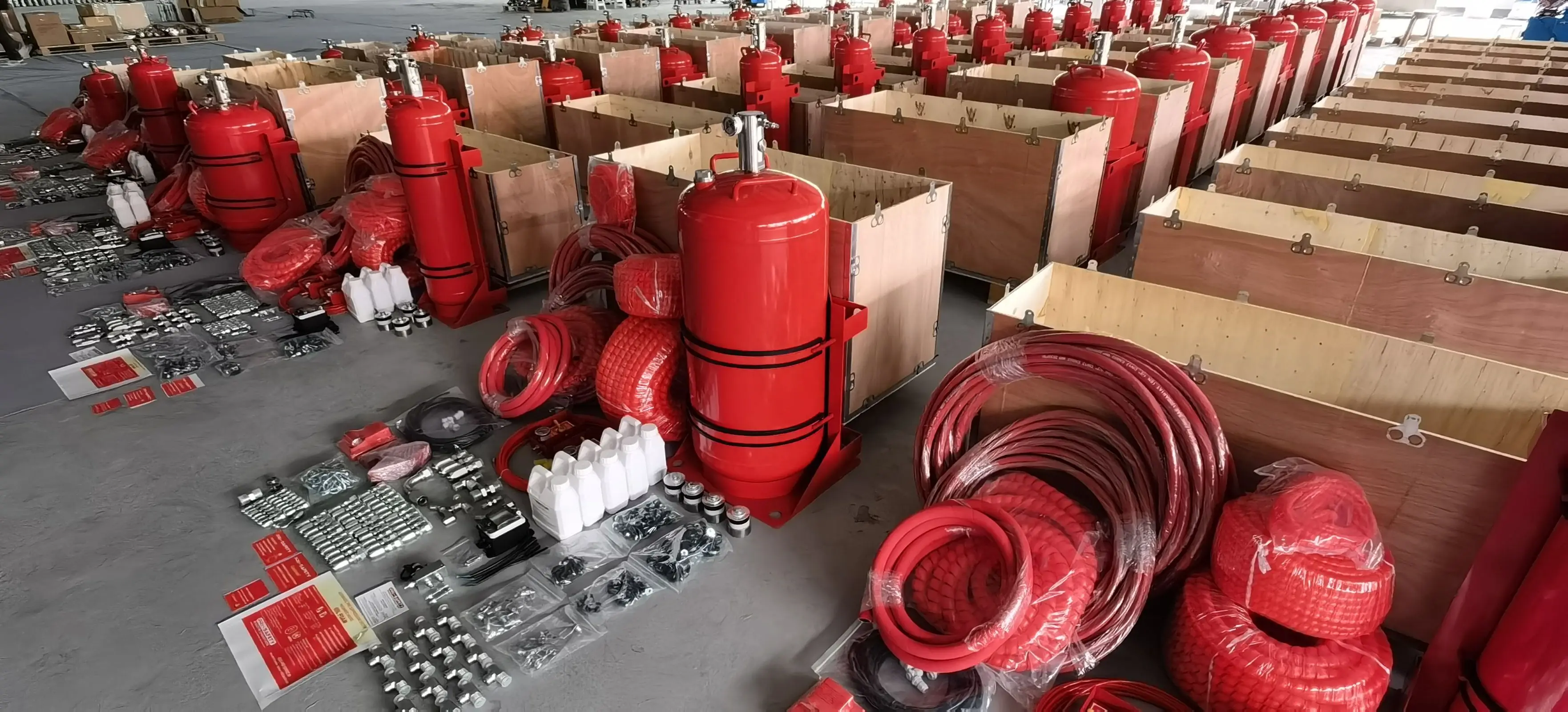 R107 Certificated Vehicle Fire Suppression System Automatic Foam Fire ...