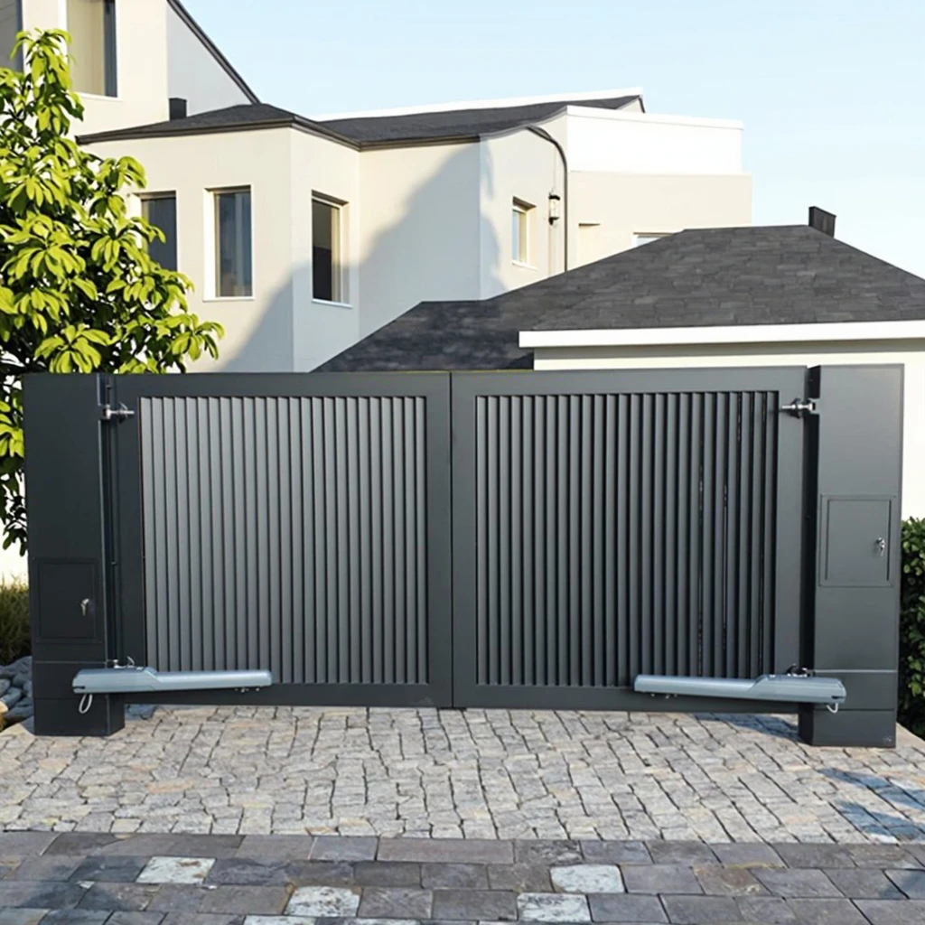 Main Gate Designs - Entrance Automatic Aluminum Fences