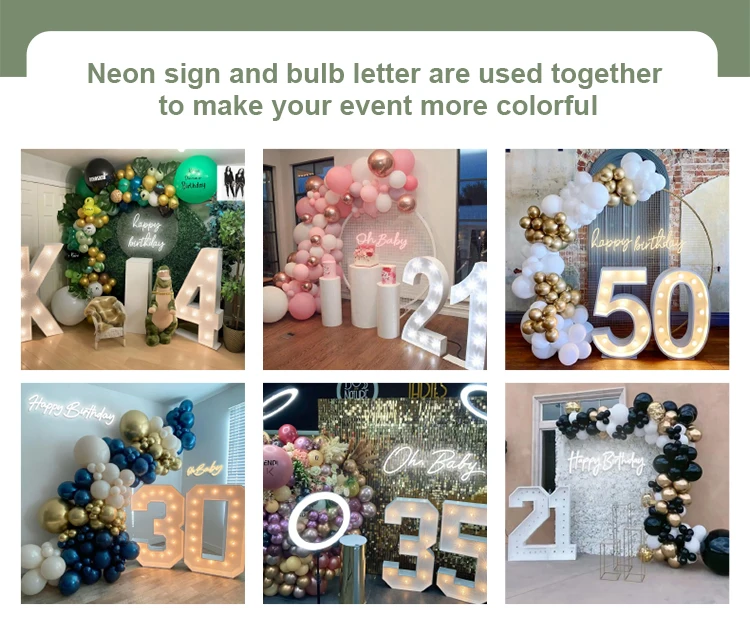 Outdoor Giant 3D Letters - Decorative LED Marquee Letters