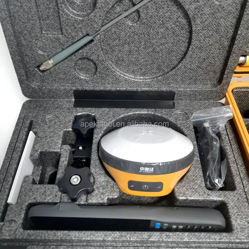 Hi Target V200 GNSS RTK Receiver - 1408 Channels & Tilt Sensor