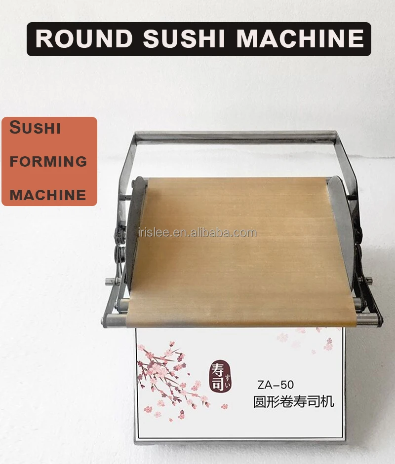Manual Desktop Rice Roll Making Stainless Steel Round Square Sushi Make ...