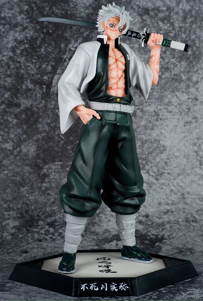 Wholesale Shinazugawa Sanemi Standing Pvc Model Toys Statues Anime ...