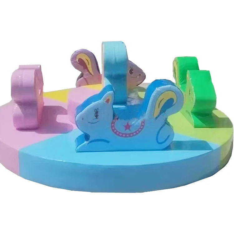 Indoor Playground Electric Carousel - Soft Play Fun