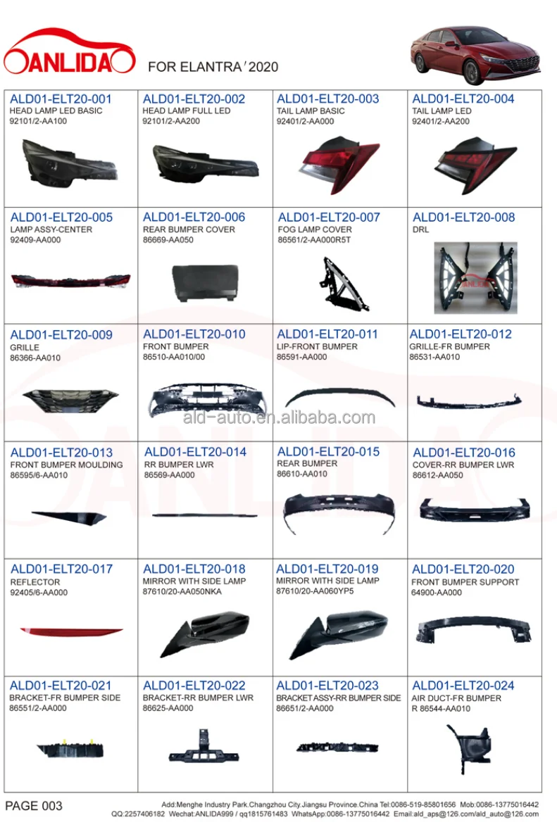 64117-AA000 64127-AA000 FÜR 2020 ELANTRA 2021 KÜHLER-UNTERSTÜTZUNGS ...