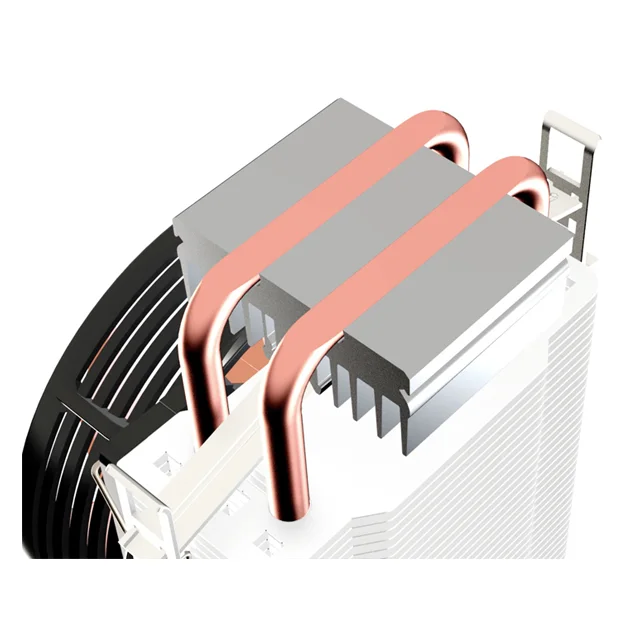 Cpu Copper Tube Heat Pipe Radiator Silent High Quality Control Air ...