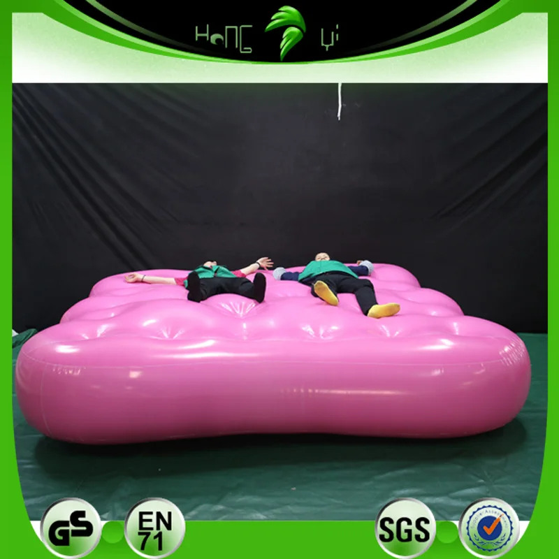 Comfy and Softy Inflatable Pink Air Mattress Hongyi Toy Custom ...