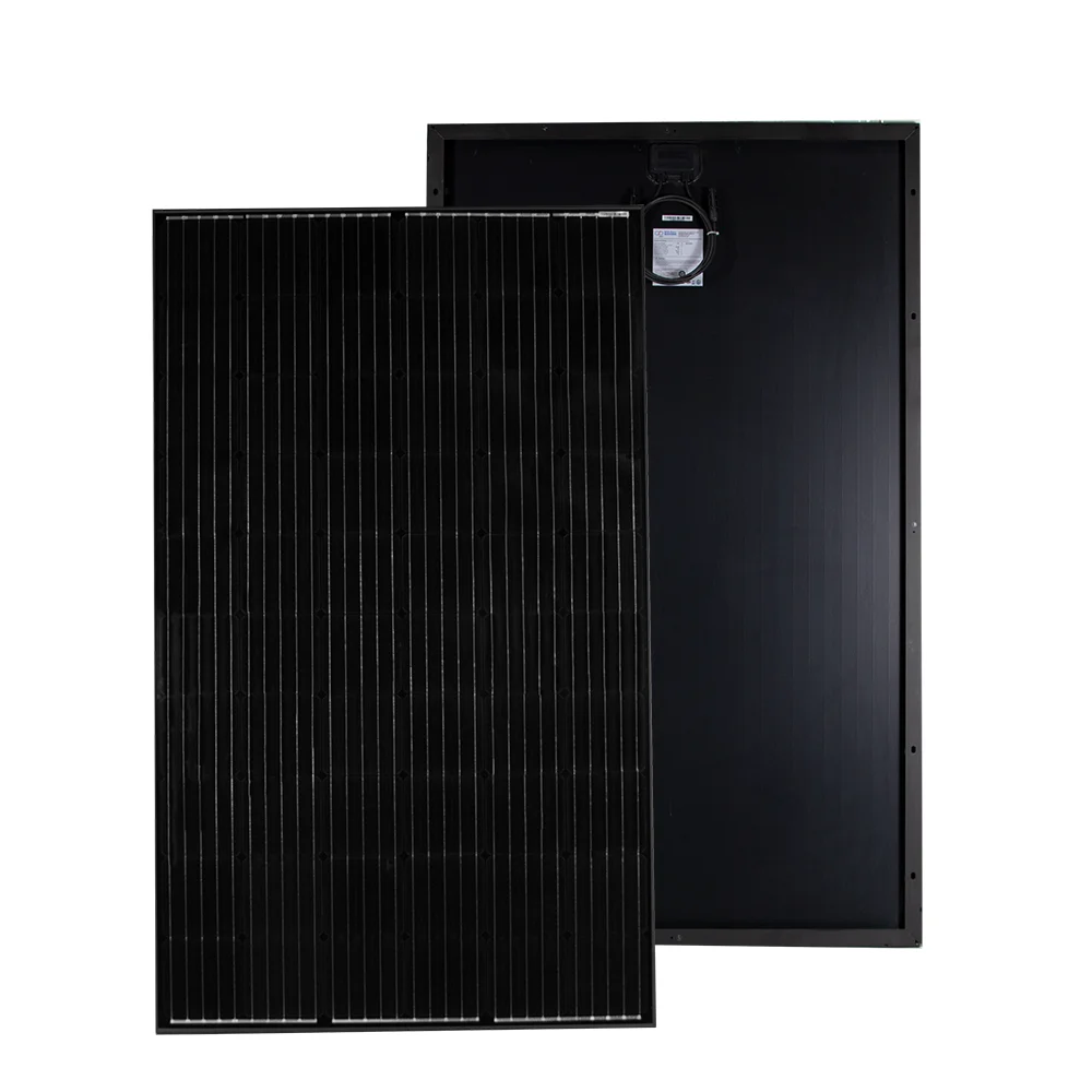 Ja Solar All Black Monocrystalline Solar Panels All Black 360w Black ...