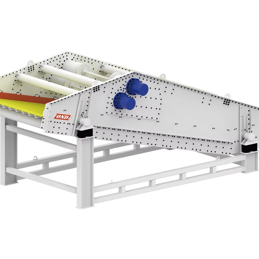 Linear Dewatering Screen With Large Angle - Buy High Efficiency Linear ...