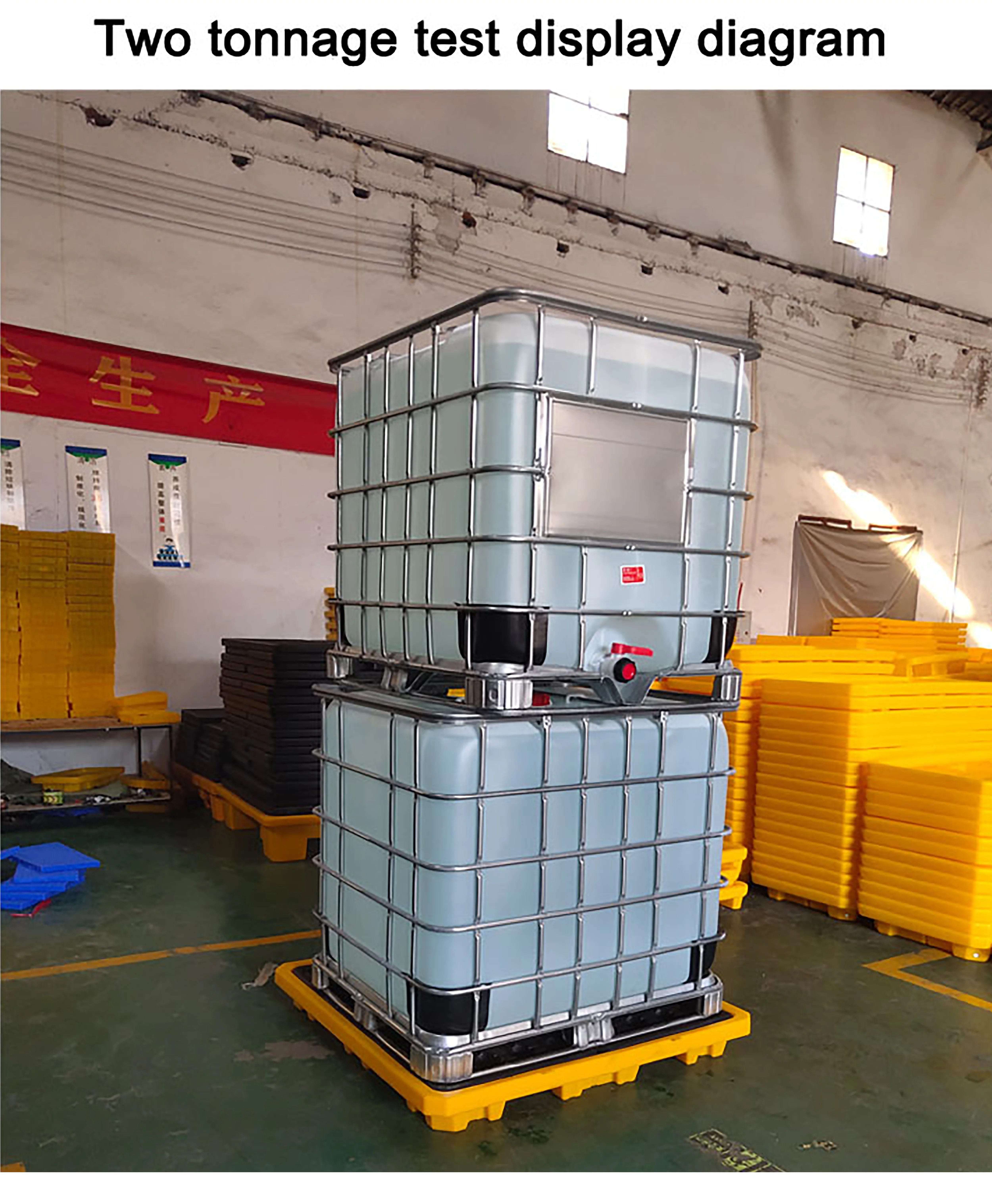 Heavy Duty Large Plastic Pallets Storage Pallets Warehouse Use ...