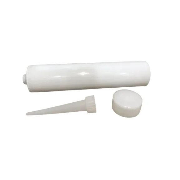 300ml Empty Glass Glue Caulking Tube - HDPE Silicone Sealant