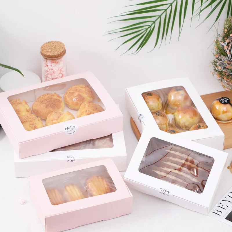 Picnic Afternoon Tea Cake Box Puff Cookie Box Baking Box| Alibaba.com