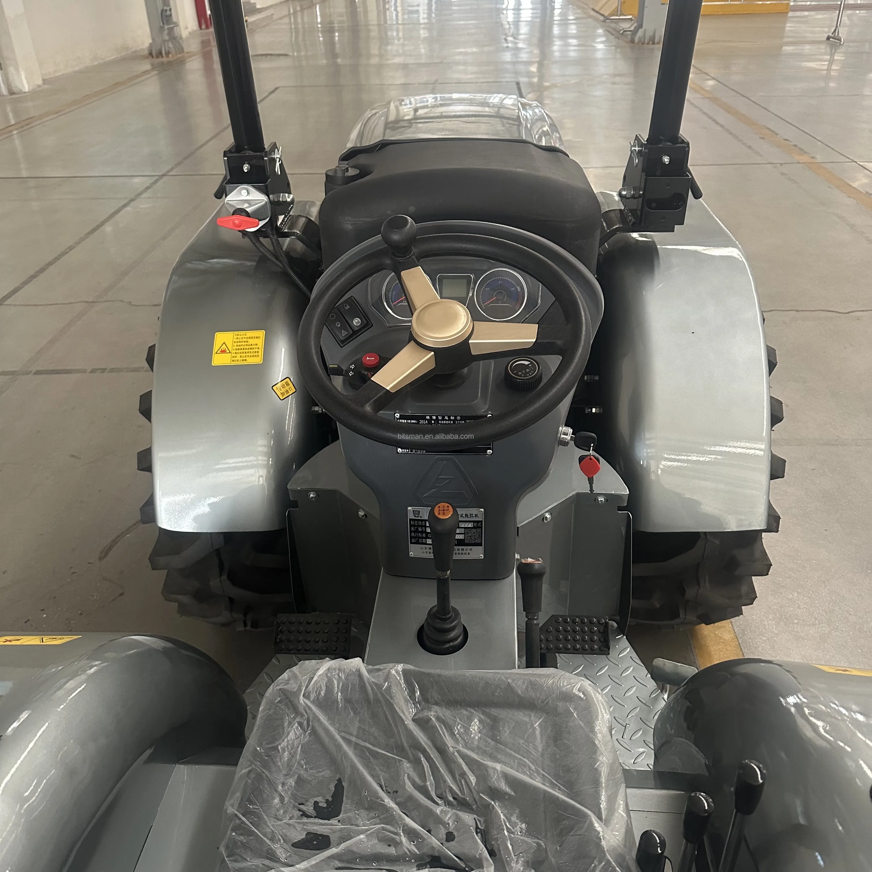 Bsm604u New Design 4x4 60hp Compact Articulated Mini Tractor For Sale ...