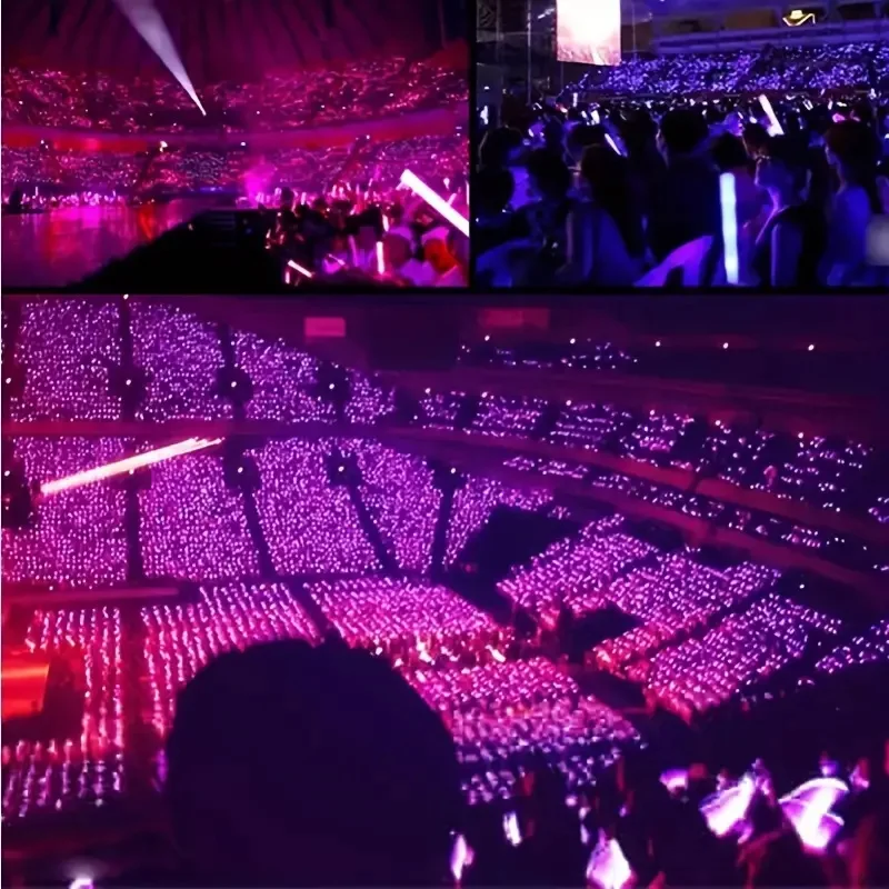 Colorful Sponge Foam Fluorescent Stick,Concert Bar Performance Flash ...