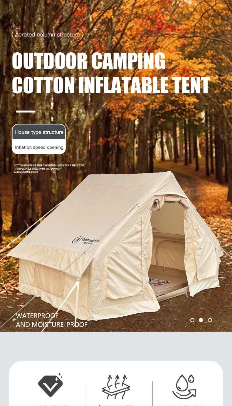 Portable Foldable Outdoor Travel Hiking Camping Quicksand Gold Air ...