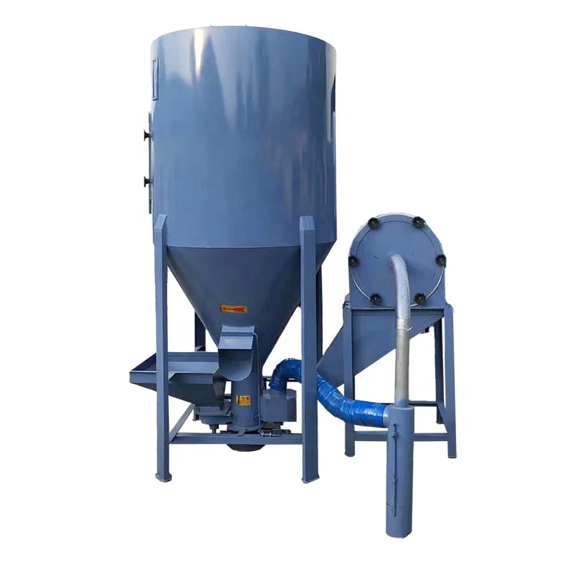 250kg 500kg Small Vertical Poultry Feed Mixer - High Productivity