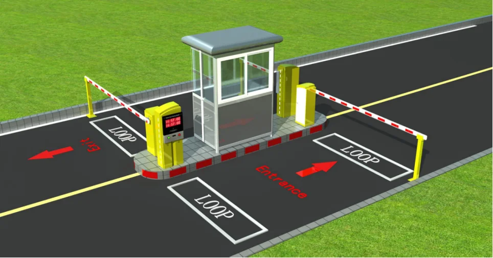 Amusement Park Management System with RFID & Smart Parking