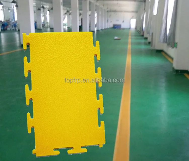 Heavy Duty PVC Interlocking Floor Tiles for Workshop Garages