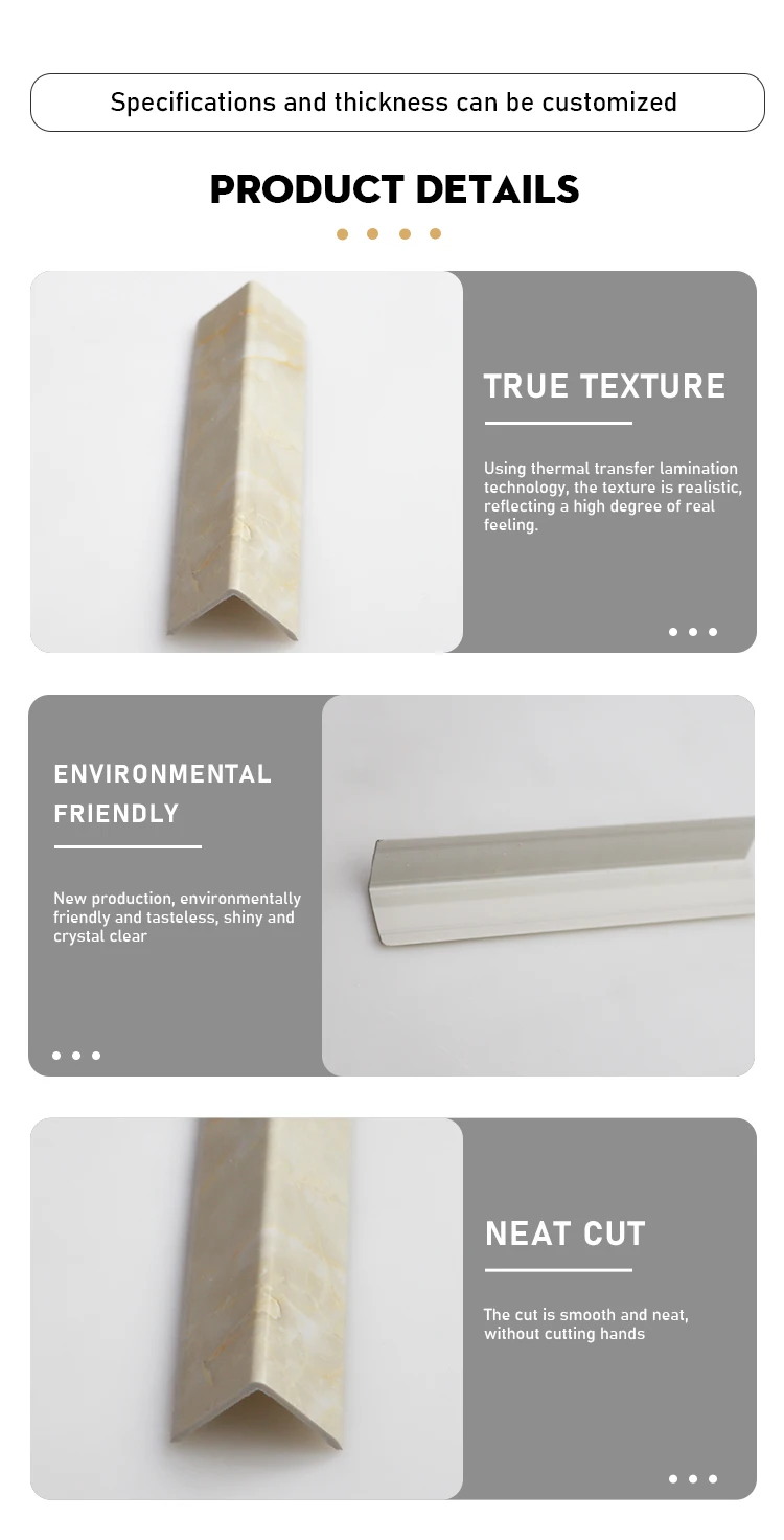 10mm Pvc Open Tile Trim Ceramic Angle Tile Trim Custom - Buy Tile Trim ...