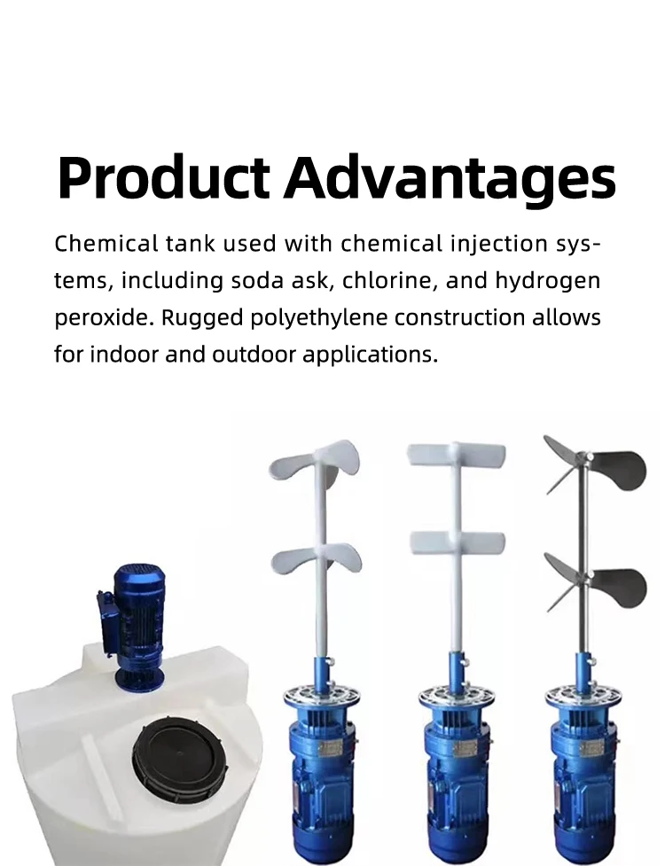 Ibc Tank 500 Liter Plastic Ibc Tank Tote With Mixer Agitator - Buy Pe ...