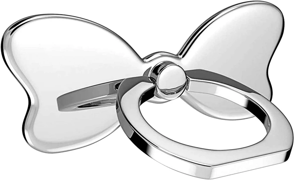 Metal Cell Phone Finger Ring Stability Holder Back Stand Collapsible ...
