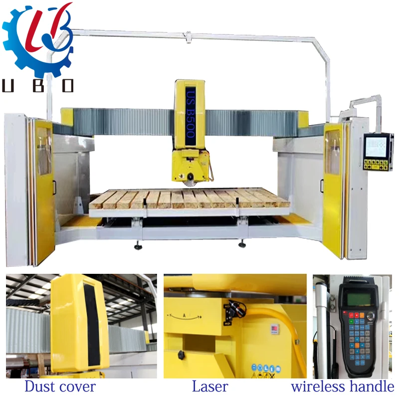 Cnc 5axis Bridge Cutter Granite Marble Stone Cutting Machine For Granite Marble - Buy 5axis Cnc ...