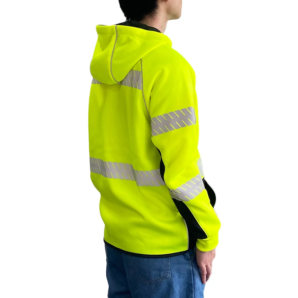 Reflective Winter Safety Construction Sweatshirts Work Clothing ...
