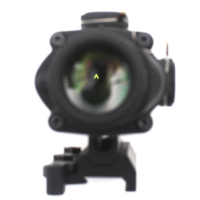 Tactical Hunting Scope Acog 4x32 Optics Ta31 With Qd Mount Real Fiber ...
