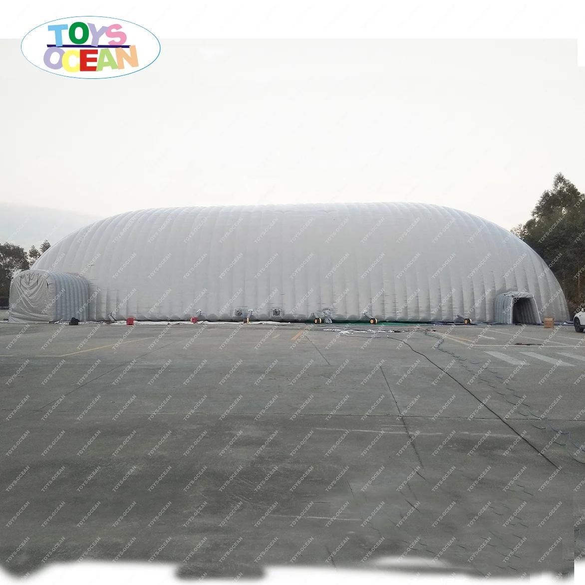 Huge Outdoor Inflatable Soccer Air Dome - Durable & Spacious