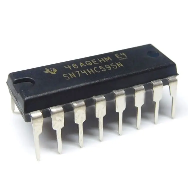 Sn74hc595 Dip 74hc595n Sn74hc595n Ic 8-bit Shift Register 16-dip 74hc595 - Buy 74hc595,74hc595 ...