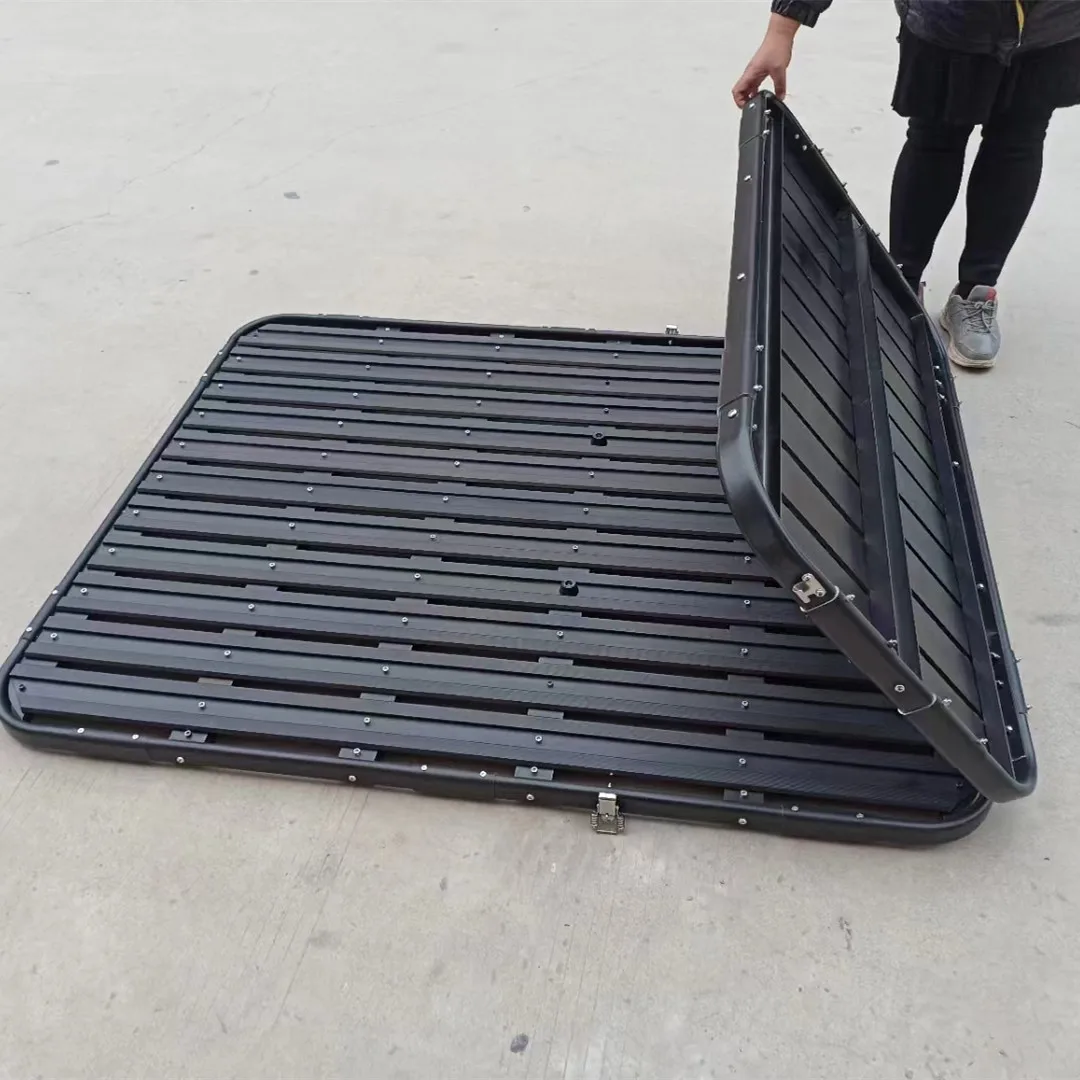 Foldable Flat Roof Rack Platform For Mounting Tent - Buy Foldable Roof ...