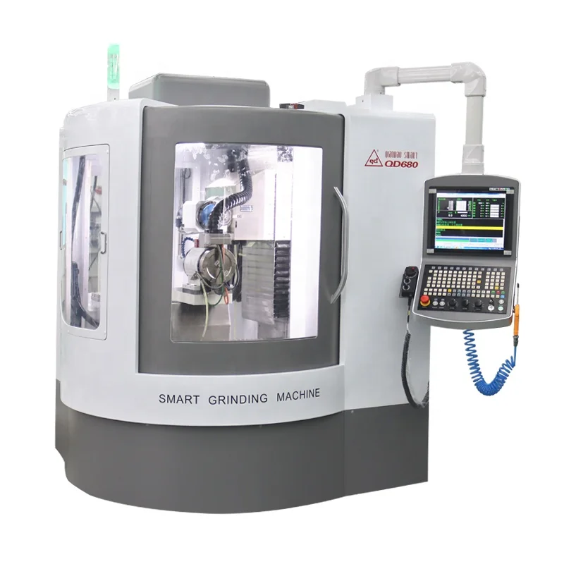 Qiandao Qd680 Six Axis Cnc Tool Grinder Machine Grinding 1-8mm Mill And ...