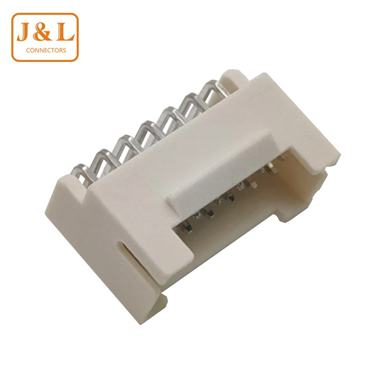 Right Angle 2.54mm Pitch Wafer Male And Female Automotive Connector Electrical Wire Connector ...