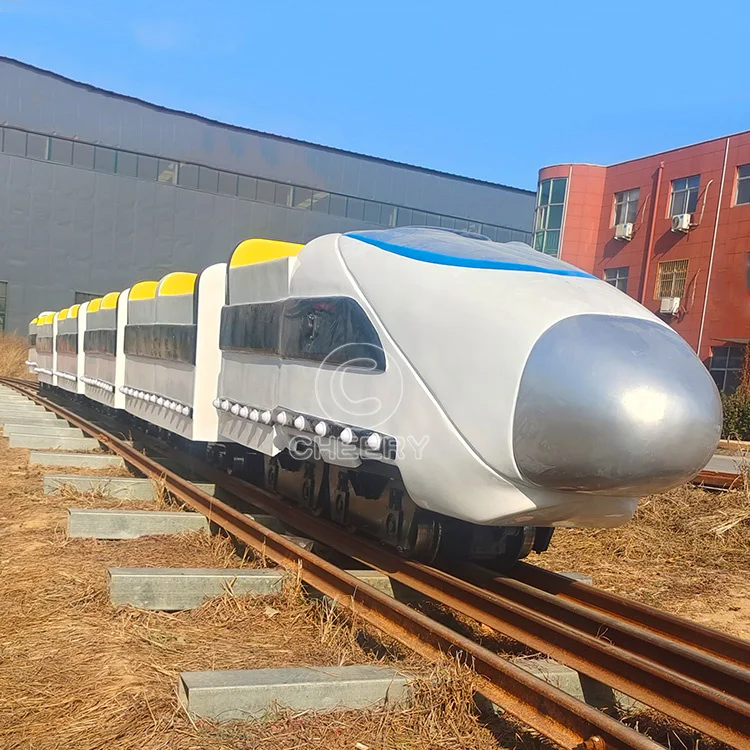 Outdoor Amusement Park Attraction - Holiday Village Railway Train
