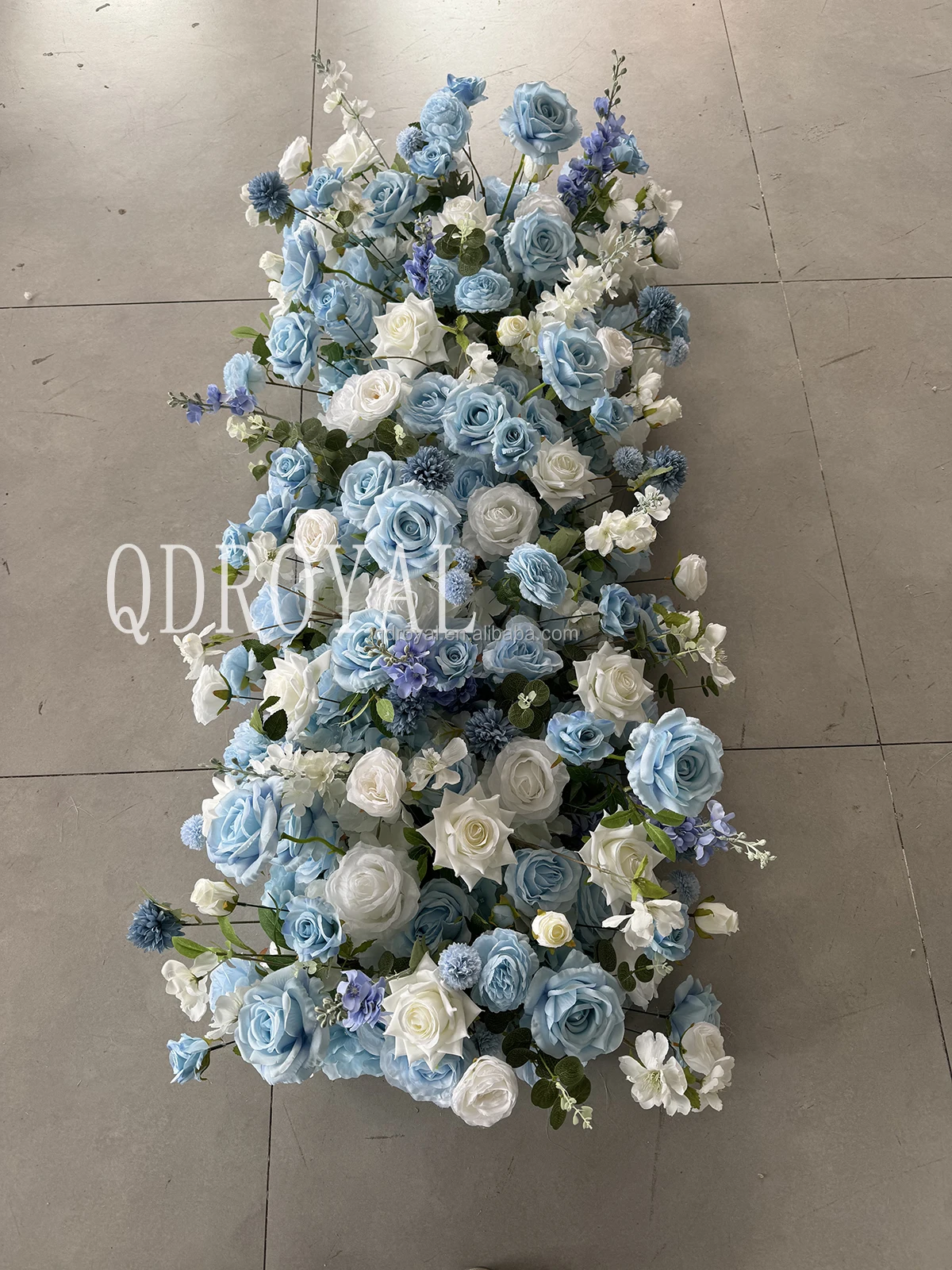 Luxury Wedding Blue pink Baby Shower Decorations for Boy Artificial ...