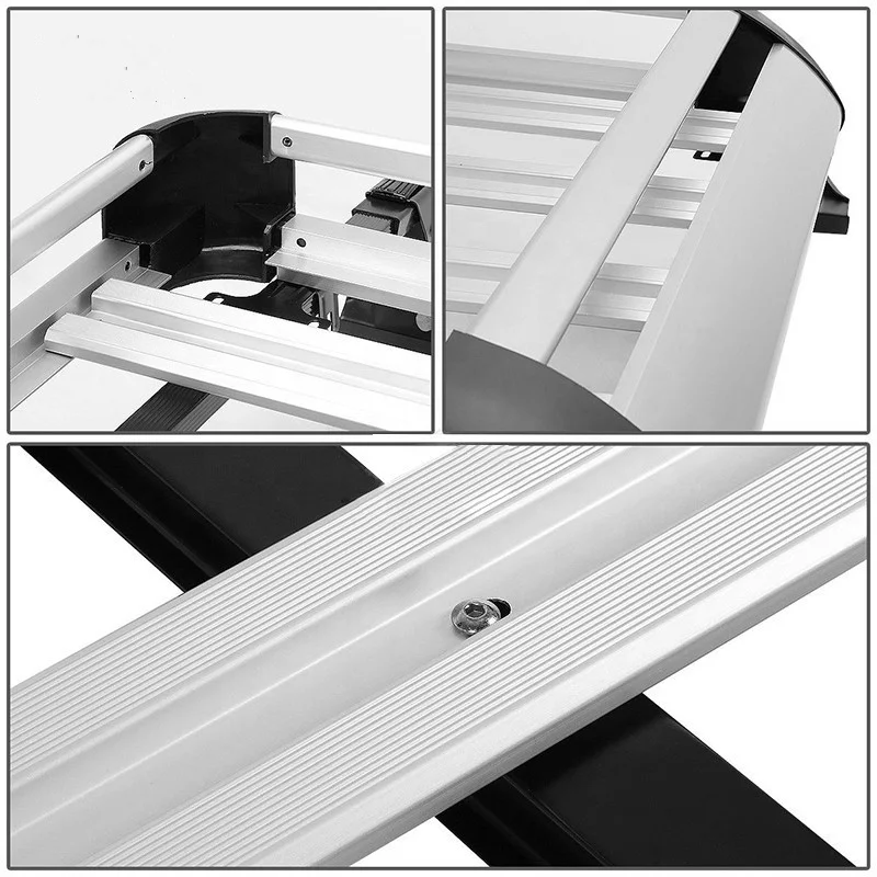 Universal Luggage Car Roof Rack 4x4 Aluminum Roof Basket