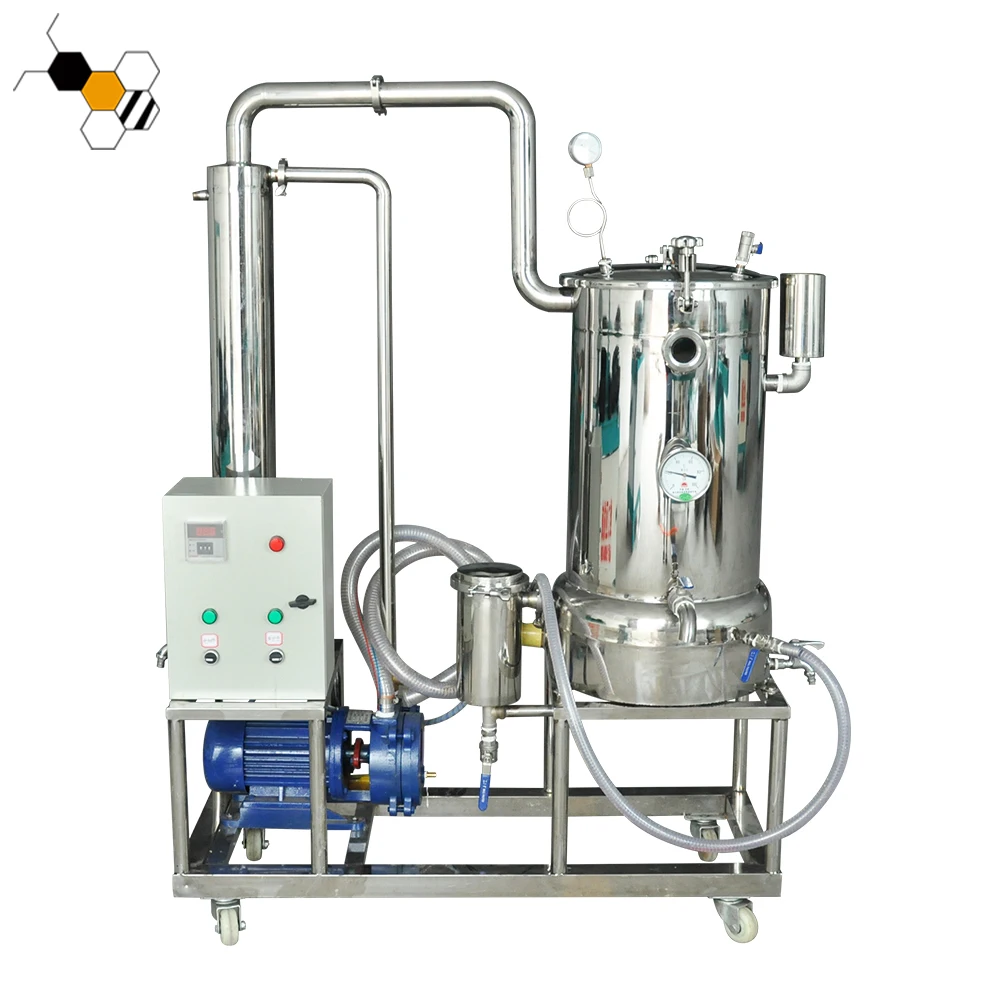 Output 60-100 Kg/h Honey Filter And Thickener Processing Plant Honey ...