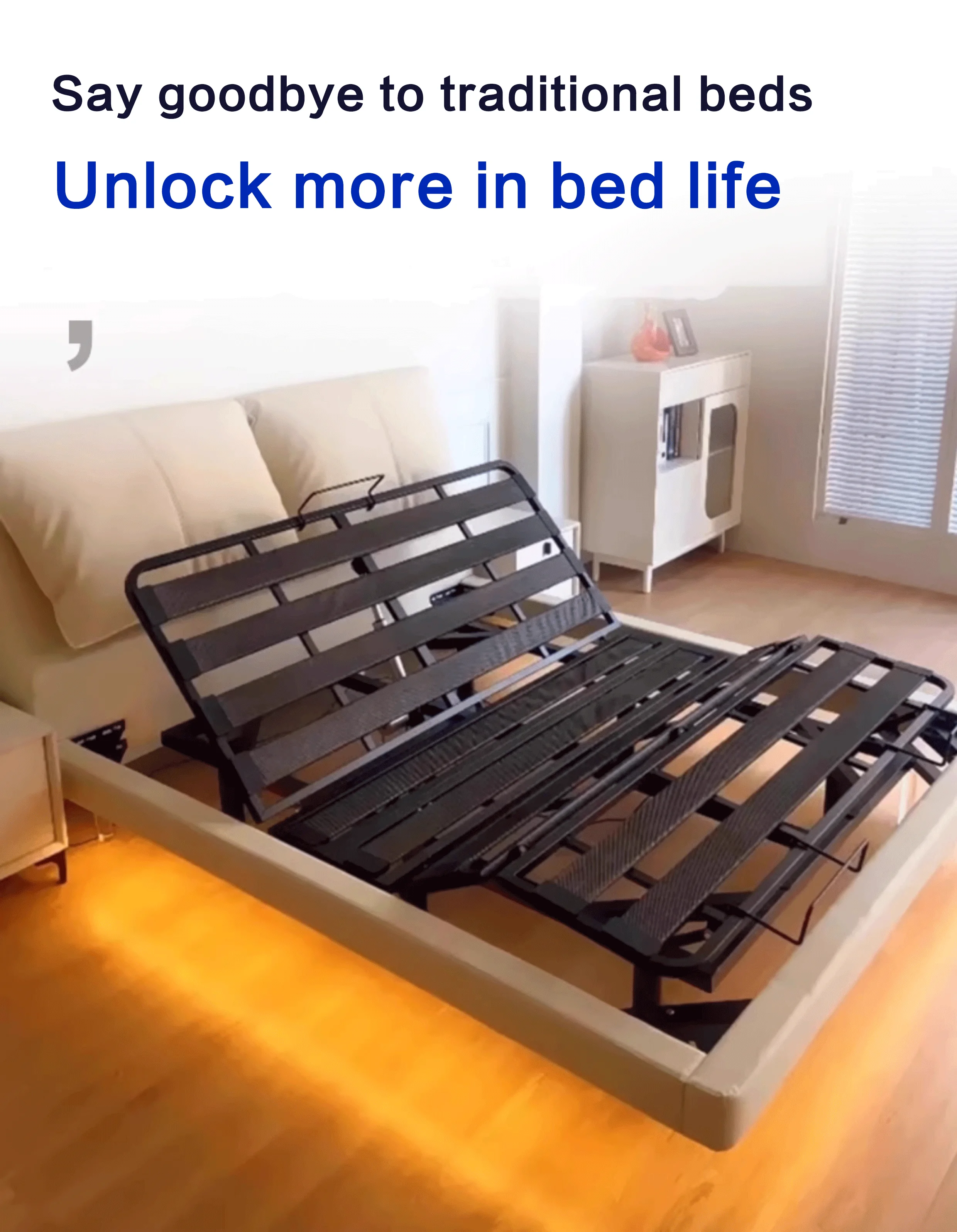 Automatic Electric Snoring-Stop Massage Bed Intelligent Master Bedroom ...