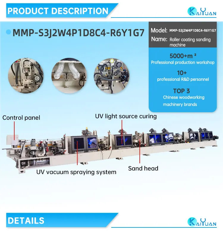 KAIYUAN MMP-S3J2W4P1D8C4-R6Y1G7 Wholesale Automaticsander Brush Sanding ...