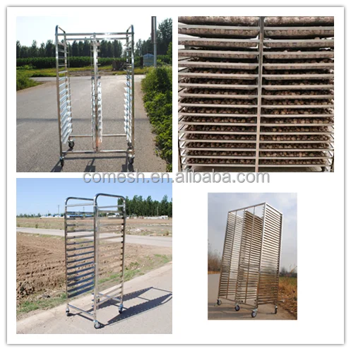 Stainless Steel Food Baking Tray Carts - Durable & Versatile