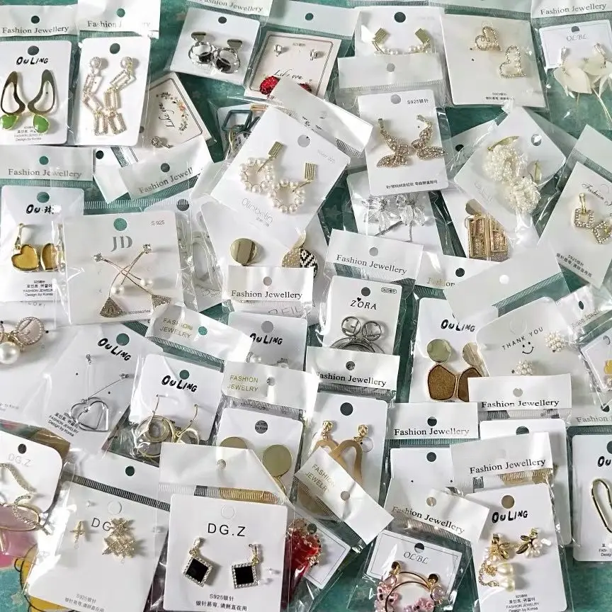1kg 80-150pcs Yiwu Bulk Jewelry Wholesale - Trendy Earrings