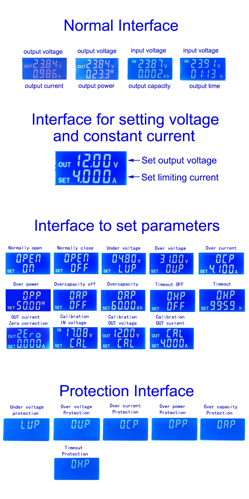 Wz5020l Power Supply Module Dc 50v 20a 12a 5a 1000w Adjustable Cnc Wz5012l Wz5005l Step-down ...