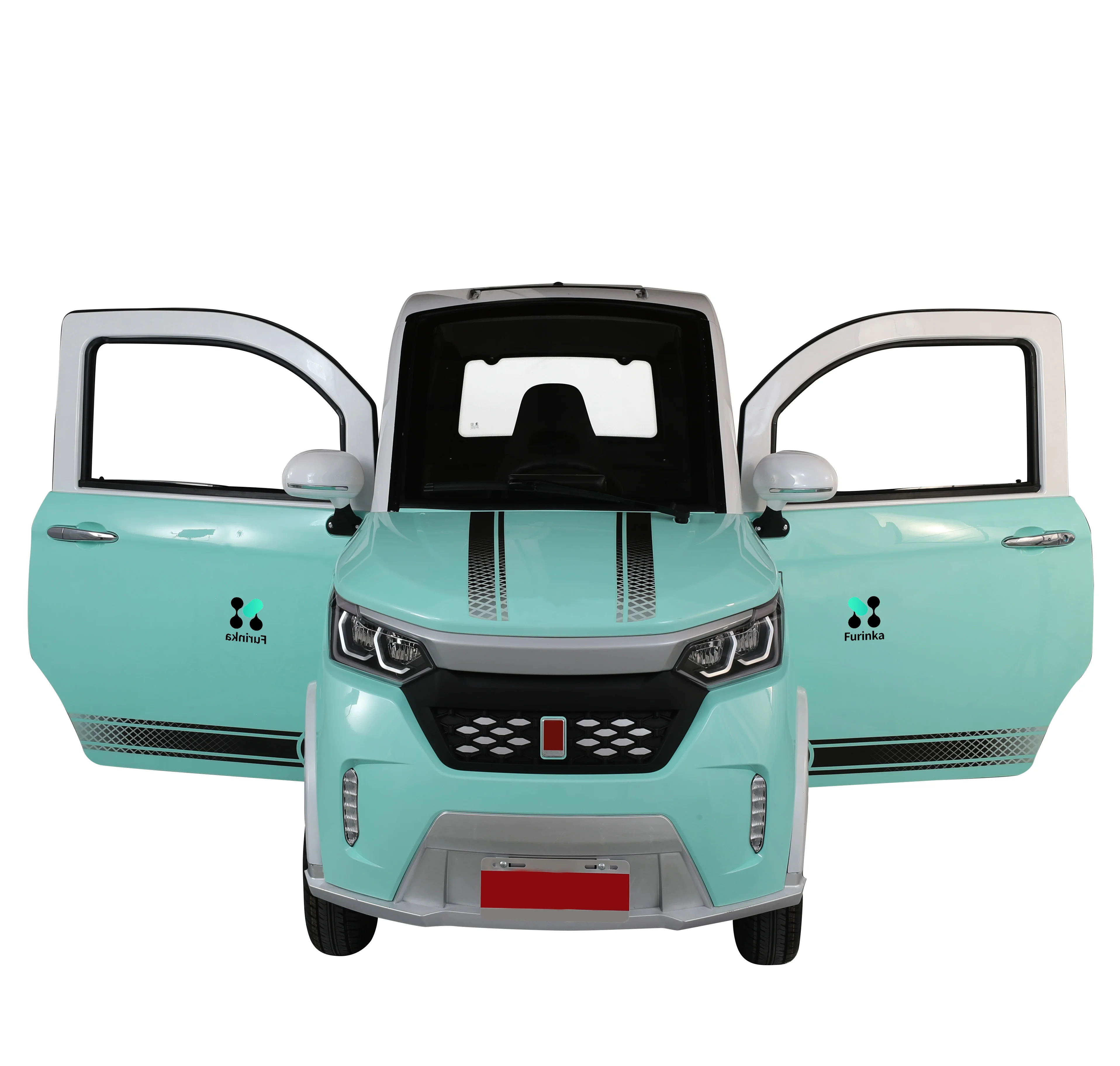 EEC New Energy Solar Electric Four-wheel Lead Acid Battery Three Wheel ...