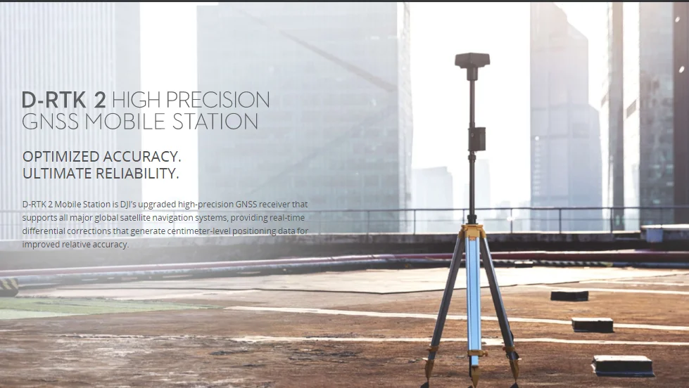 DJI Phantom 4 RTK Surveying Drone with 4K Video & 30min Flight Time