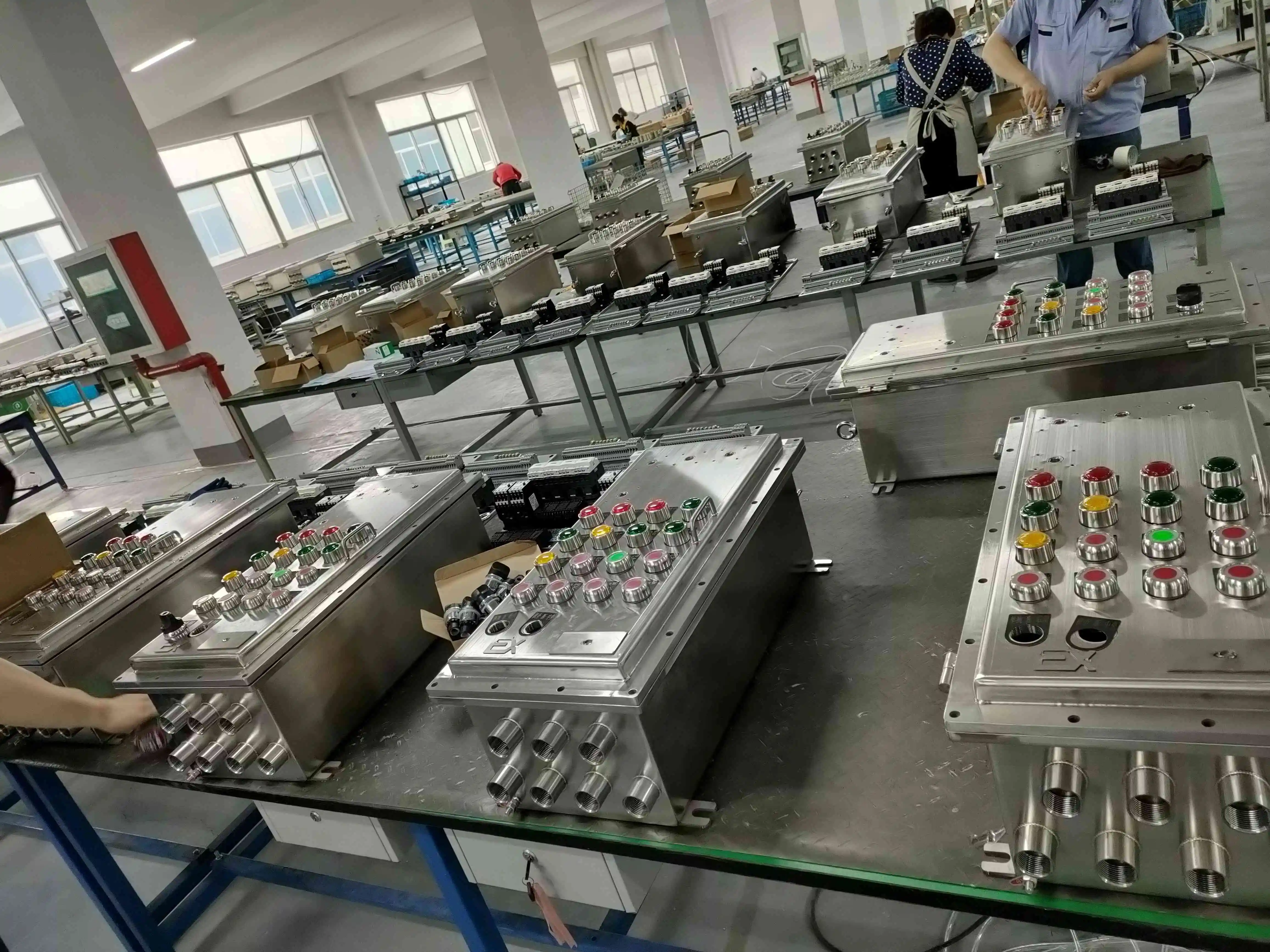 Explosion Proof Panel Board with Emergency Stop Button