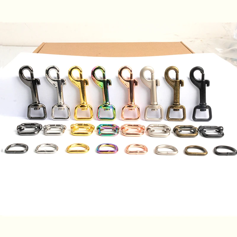 20mm Metal Accessories D Rings Adjustable Slide Quick Release Buckles ...