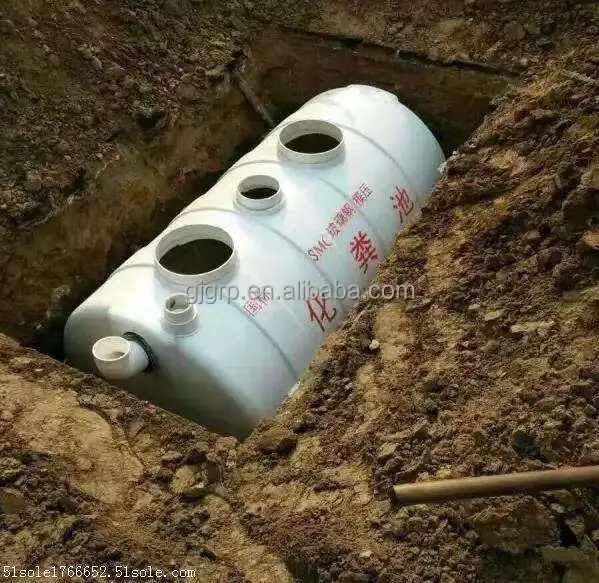 Small Septic Tank Biofil Frp Biodigester Small Home Use Septic Tank ...