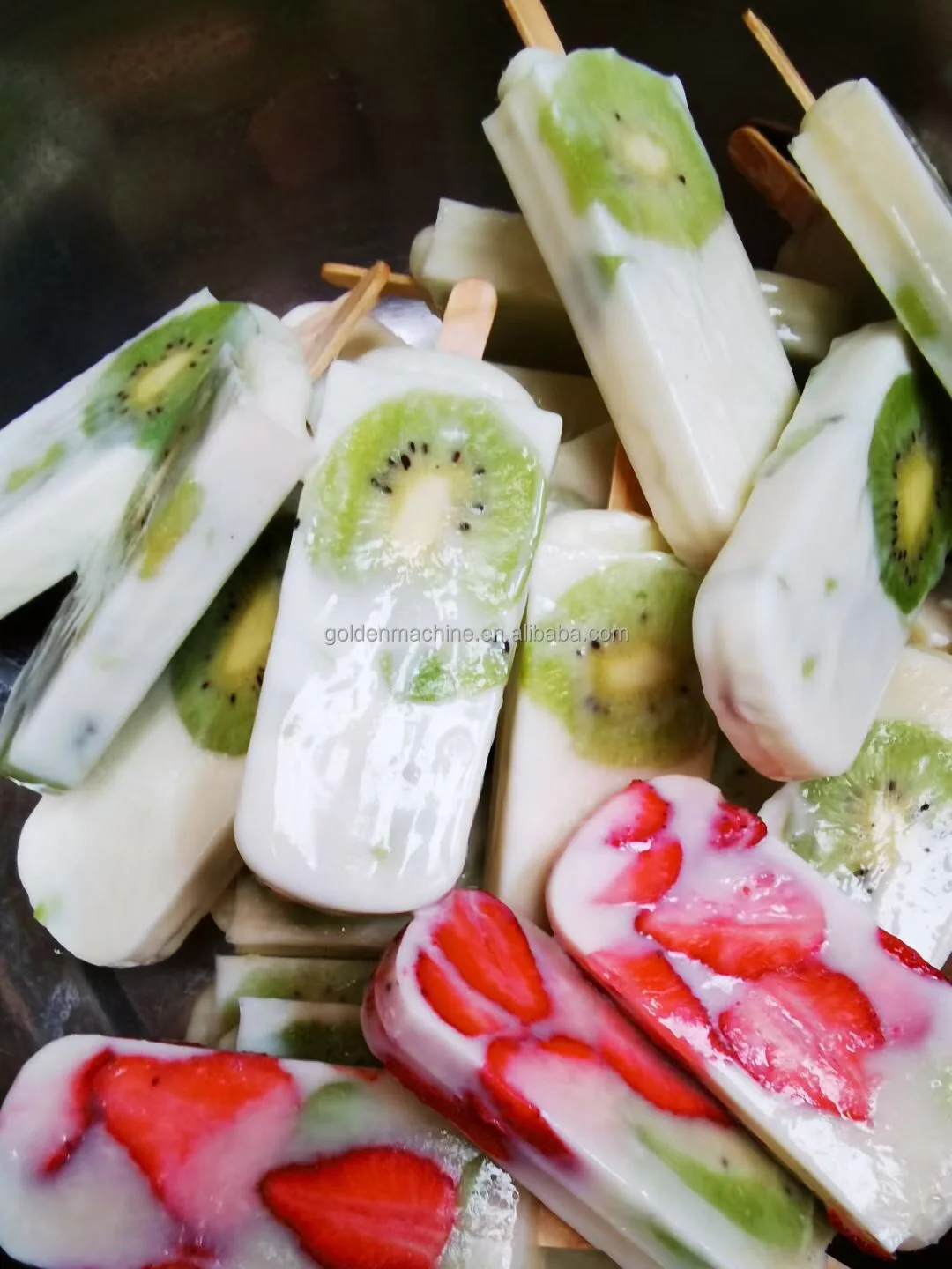 Automatic Ice Lolly Bar - High Productivity Popsicle Machine