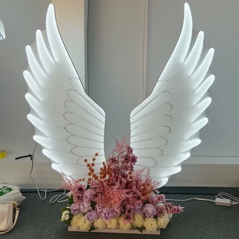 Wedding Stage Props Luminous Led Decorative Lights Floor Aisle Angel ...