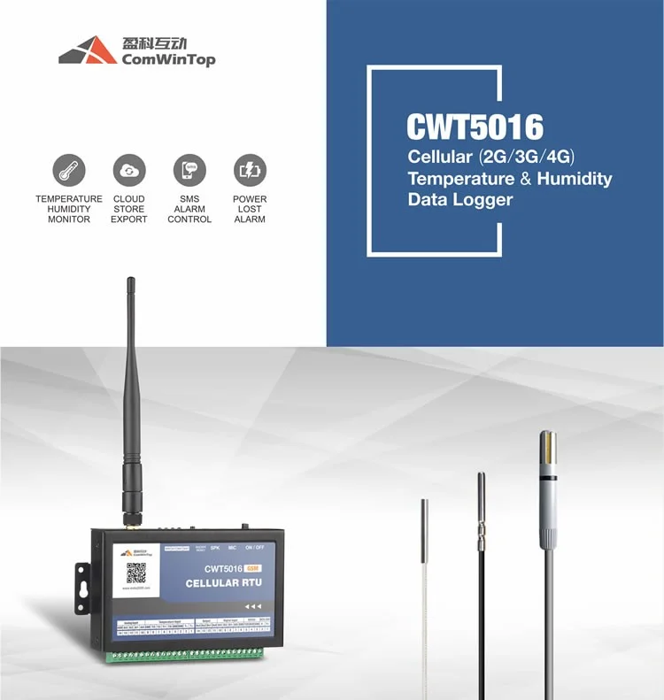 Cwt5016 Industrial M2m Iot Wireless Remote Temperature Humidity Data ...