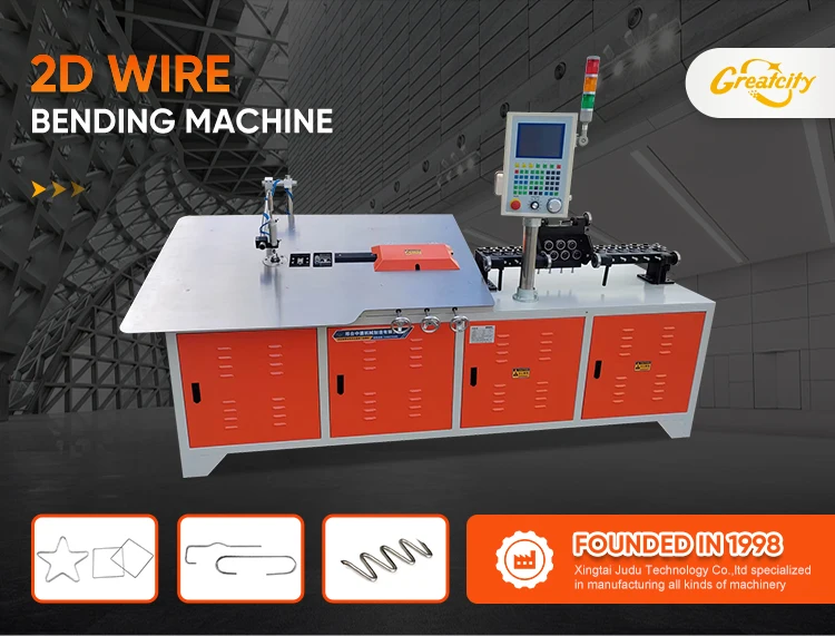 Cnc Automatic Wire Strip Bending Forming Other Bending Machines Solid Wire Bending Machine 2d ...